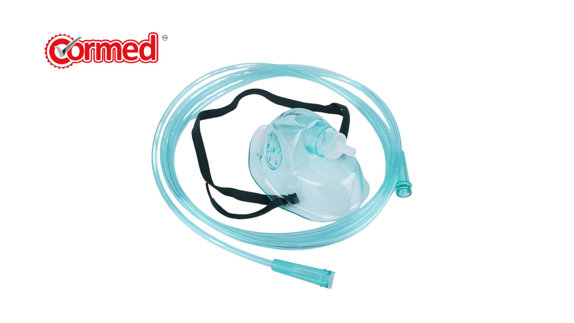 Adult Oxygen Mask with Tube – SupliMedic